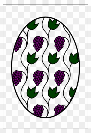 An Oval Path Has Been Used To Clip The Tiling - An Oval Path Has Been ...