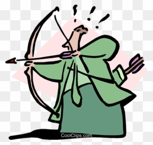 Trying To Hit The Target Royalty Free Vector Clip Art - Trying To Hit ...