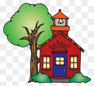 Little Red School House Clipart