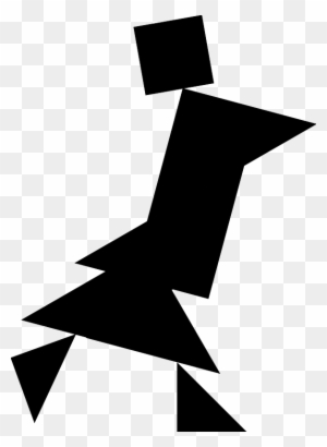 Tangram Outline Solutions Clipart Flowers