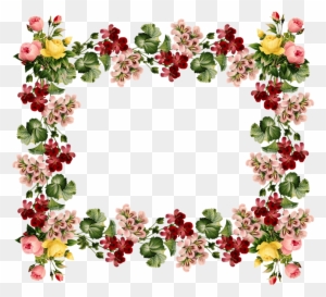 Free Vintage Flower Journaling Spot /tag And Digital - Free Vintage ...