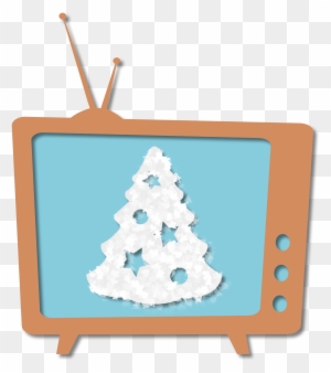 Christmas Tv - Television - Free Transparent PNG Clipart Images Download