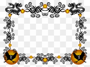 Big Image - Dragon Border - Free Transparent PNG Clipart Images Download