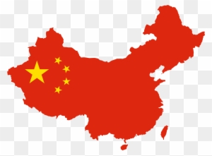 China Map Flag With Taiwan - China Map Flag - Free Transparent PNG ...