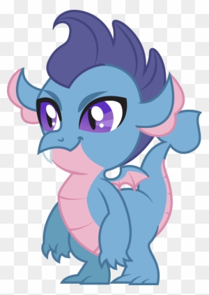 Sassy Dragon By Heilos On Clipart Library - Mlp Ice Dragon Oc - Free ...