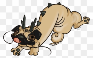Pug Dragon By Hylian-rinku - Chinese Dragon Pug - Free Transparent PNG ...
