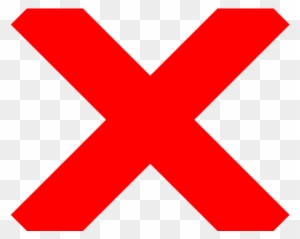 Red Cross Clipart Wrong Answer - Red Cross Clipart Wrong Answer - Free ...