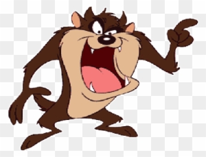 Cartoon Character Taz Mania Vector - Tasmanian Devil Looney Tunes ...