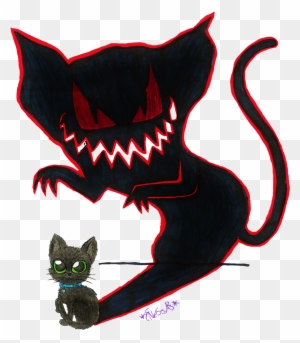 Demon Cat - Pixel Art Cat Rainbow - Free Transparent PNG Clipart Images ...