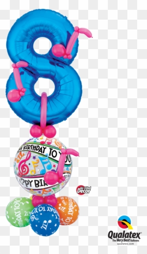 Marvelous Birthday Melody Balloon Decorations - Balloon - Free ...
