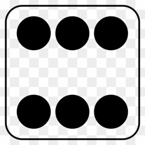 Dice 6, Transparent PNG Clipart Images Free Download - ClipartMax