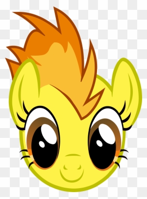 Mlp - Spitfire Headshot - My Little Pony Headshots - Free Transparent ...