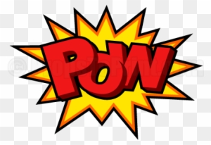 Write A Comic Book Script - Superhero Boom Pow - Free Transparent PNG ...