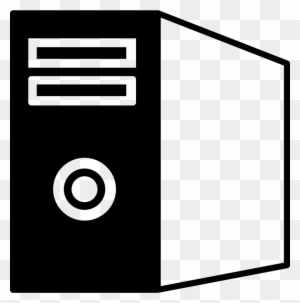 Computer Tower Icon Clipart Computer Cases & Housings - Computer Tower ...