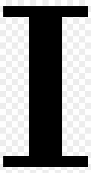Letter - Letter I Clip Art - Free Transparent PNG Clipart Images Download