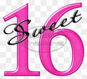 Sweet Sixteen Event - Sweet 16 Clipart - Free Transparent PNG Clipart ...