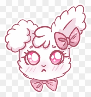 “white Rabbit” Stickers Set For Telegram - Illustration - Free ...