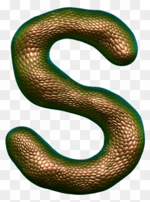 Blue Viper Snake - S For Snake Font - Free Transparent PNG Clipart ...