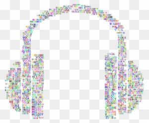 Song Clipart Melody - Transparent Background Headphones Png - Free ...