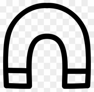 Outline Of A Magnet Clipart Craft Magnets Horseshoe - Outline Of A ...