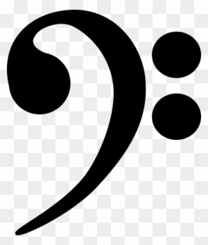 Treble Clef Symbol - Bass Clef Line Drawing - Free Transparent PNG ...