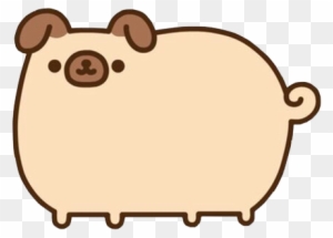 Drawn Pug Pusheen - Pusheen Dog Gif - Free Transparent PNG Clipart ...
