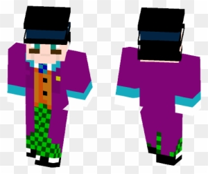 Willy Wonka - Skin Minecraft Alan Walker - Free Transparent PNG Clipart ...