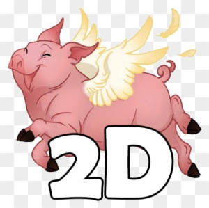 Cartoon Flying Pig - Pigs Fly - Free Transparent PNG Clipart Images ...