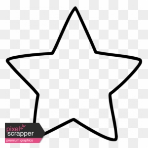 Star Outline Image Enjoy Each Moment Stamps Star Outline - Star Outline ...