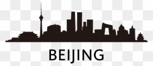 Logo Building Silhouette Transprent - Beijing Silhouette - Free ...