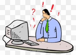 Confused Clipart Transparent - Computer Confused Clipart - Free ...