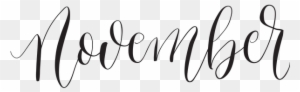 The Month Of November Is Dedicated To The Poor Souls - Calligraphy ...