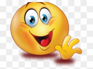 Smiley Waving - Animated Smiley Face Waving - Free Transparent PNG ...