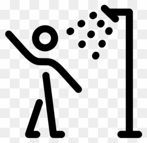 Taking A Shower Free Icon - Stickman Taking A Shower - Free Transparent ...