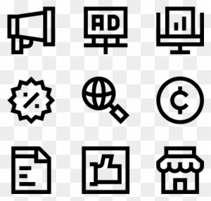 Marketing - Printing Icons - Free Transparent PNG Clipart Images Download