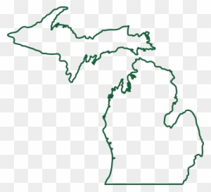 Michigan Upper Peninsula Clip Art - Michigan Upper Peninsula Outline ...