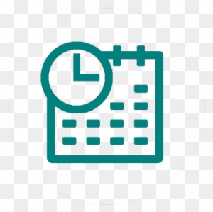 Date Clipart Time Schedule - Date And Time Icon - Free Transparent PNG ...