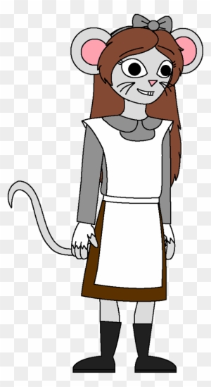 Mimi Mouse As Sara Crewe Mouse In Servant Outfit By - Cartoon - Free ...