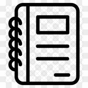 Notebook Icon School Education Icons In Svg - Notebook Icon Png - Free ...