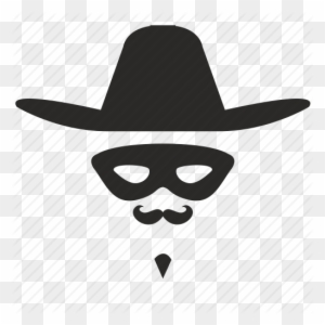 Hero Icon Clipart Zorro Computer Icons - Zorro Mask And Hat - Free ...