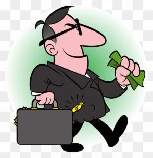 Banker - Cartoon - Free Transparent PNG Clipart Images Download