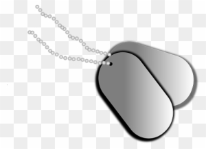 Dog Tags Tags Identification Name Military - Transparent Background Dog ...