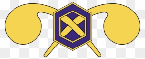 File - Insignia Signal - Svg - Us Army Signal Corps - Free Transparent ...