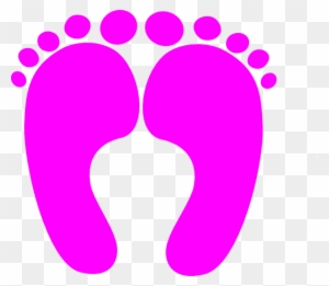 Pink Happy Feet Clip Art - Baby Foot Vektör - Free Transparent PNG ...