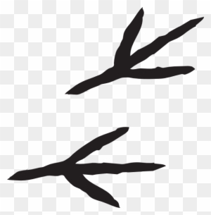 Turkey Feet Clip Art Clipart - Bird Footprints Clipart - Free ...