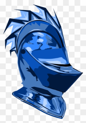 Knight Helmet By Itsfish3 - Blue Knight Helmet - Free Transparent PNG ...
