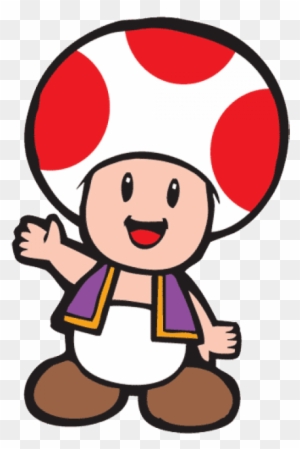 Toadstool Mascot - Toad From Mario - Free Transparent PNG Clipart ...