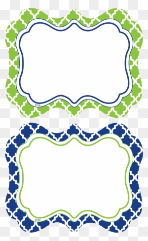 Navy Borders - Floral Vector Border Png - Free Transparent PNG Clipart ...