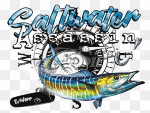 Saltwater Assassin Wahoo - Mahi Graphics - Free Transparent PNG Clipart ...
