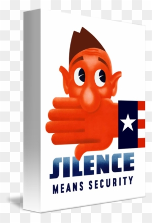 Silence Means Security - Free Transparent PNG Clipart Images Download